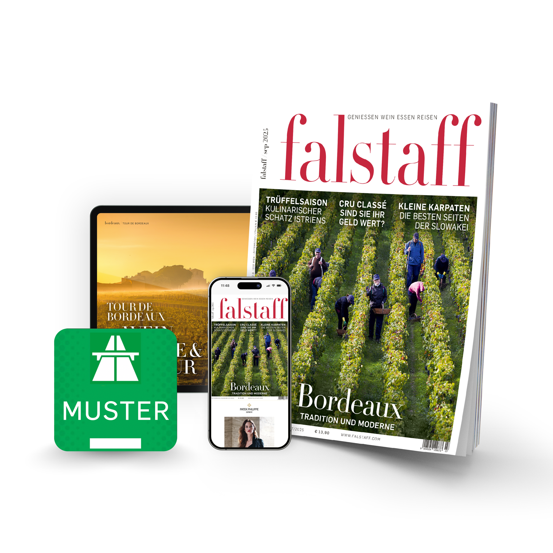 10 x FALSTAFF-MAGAZIN Print & Digital + eVignette 2026 – Falstaff Shop ...